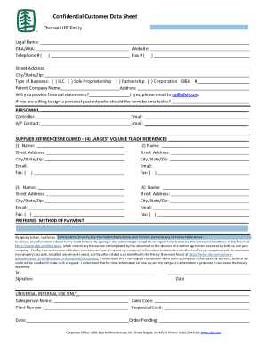 Fillable Online Customer Credit Application Fax Email Print - pdfFiller