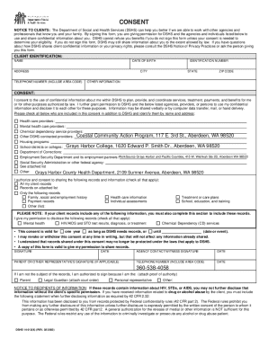 Fillable Online Consent to Use and Share Confidential Information Fax ...