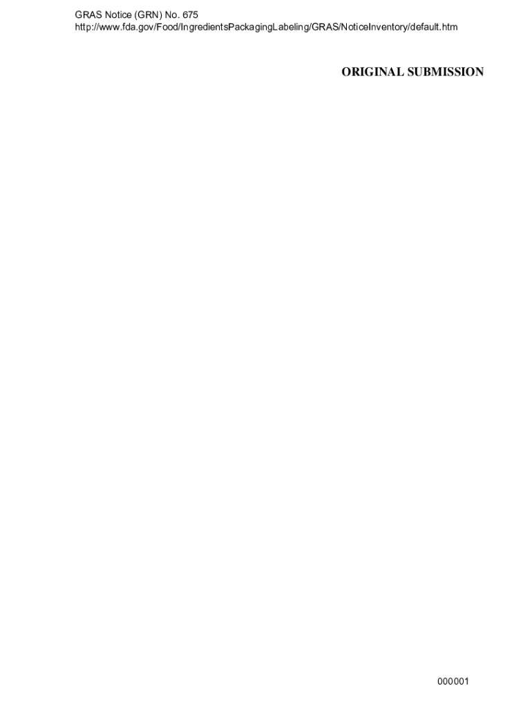 Fillable Online Gras Notification for Xylanase Enzyme From Talaromyces Leycettanus Produced by ...