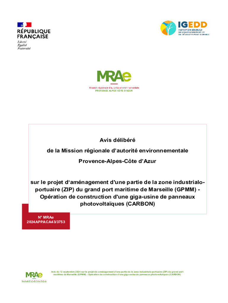 Remplissable en ligne amnagement d\'une partie de la zone industrialo-portuaire (ZIP) du grand ...