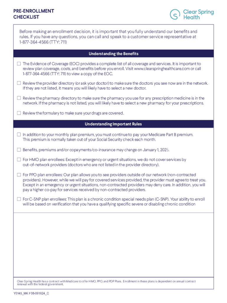 Fillable Online 2025 Medicare Advantage Enrollment Request Fax Email Print - pdfFiller