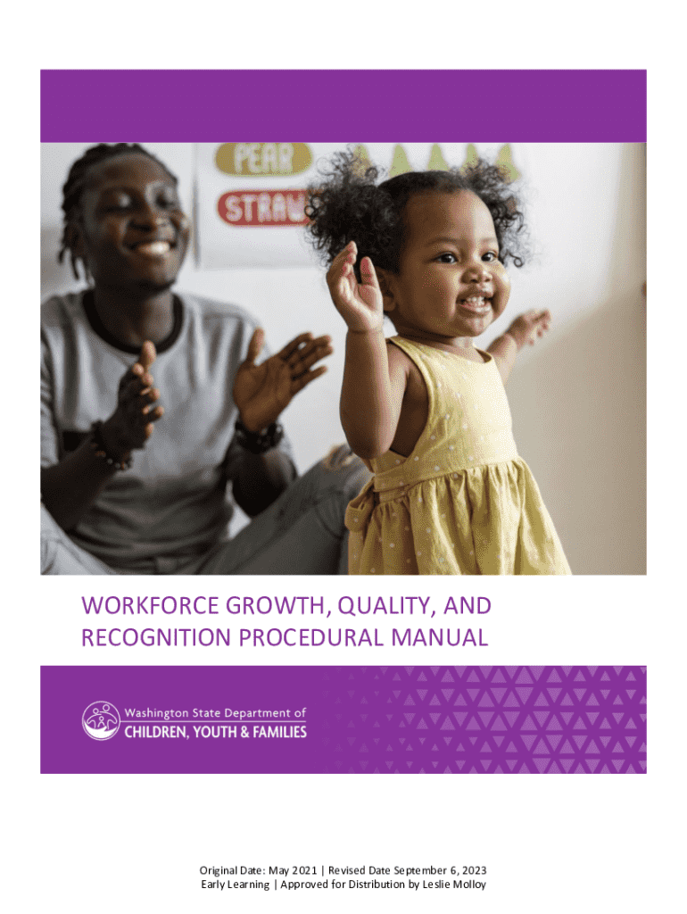 Fillable Online Workforce Growth, Quality, and Recognition procedural manual Fax Email Print ...