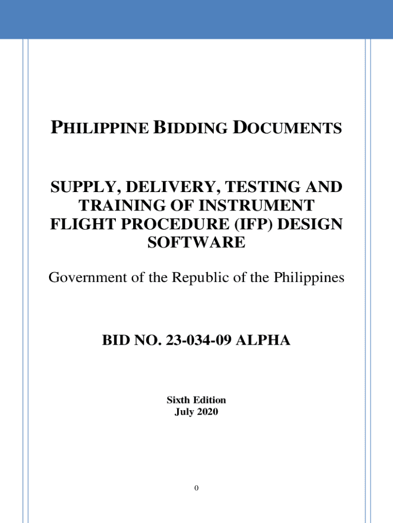 Fillable Online Supply, Delivery, Testing and Training of Instrument ...