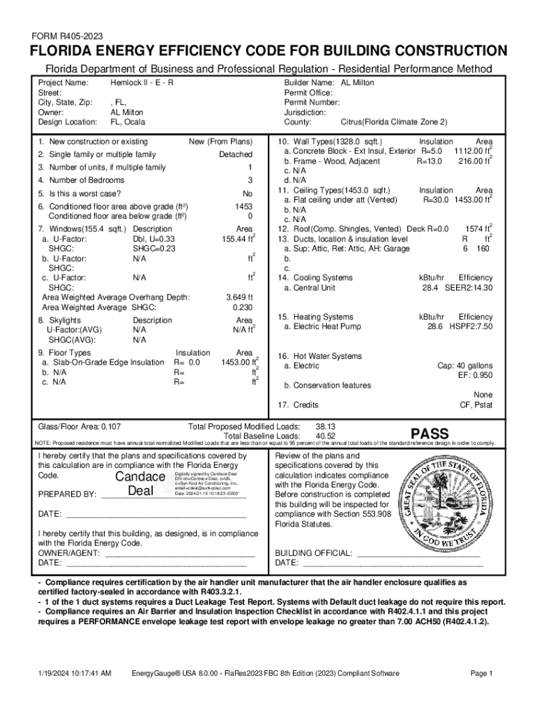 Fillable Online Florida Form 10 Energy Efficiency - Fill Online, Printable ... Fax Email Print ...