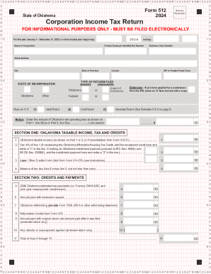Fillable Online Corporation Income Tax Return Fax Email Print - pdfFiller