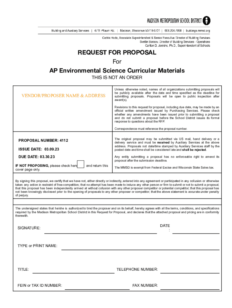 Fillable Online Ap Environmental Science Curricular Materials Fax Email ...