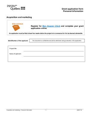 Fillable Online Grant Application for Artistic Projects Fax Email Print ...