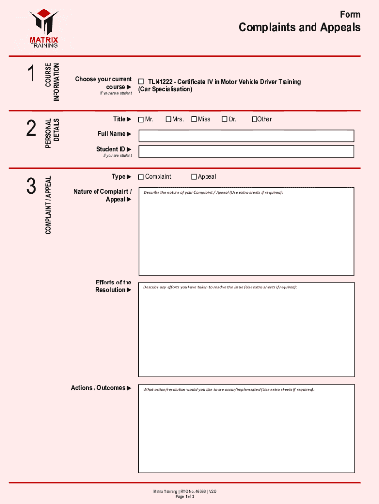 Fillable Online Driver Training Programs Complaint Form - NY DMV Fax ...