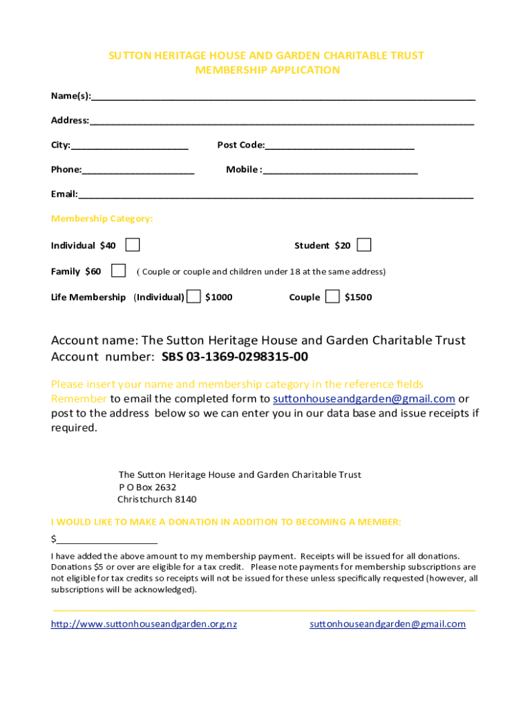 Fillable Online City:PostCode: Fax Email Print - pdfFiller