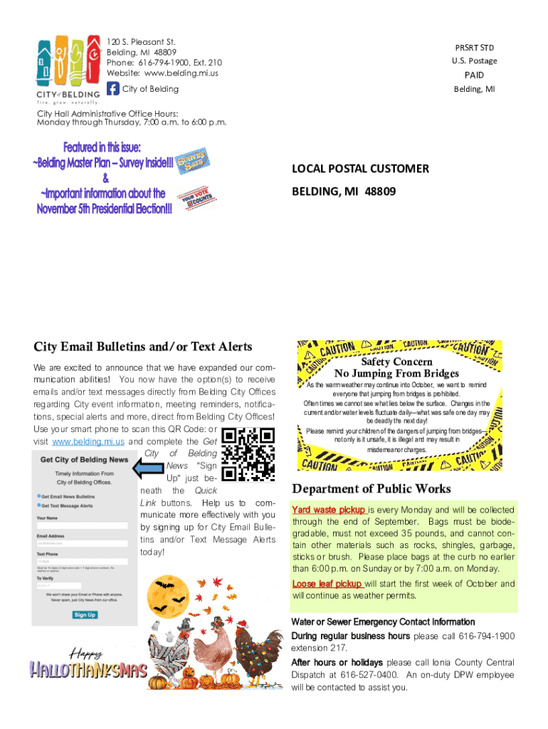 Fillable Online Belding Fire Department - Michigan Fax Email Print ...
