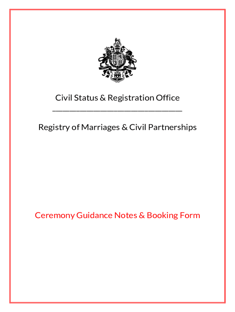Fillable Online Fillable Online Gibraltar Civil Registration Fax Email ...