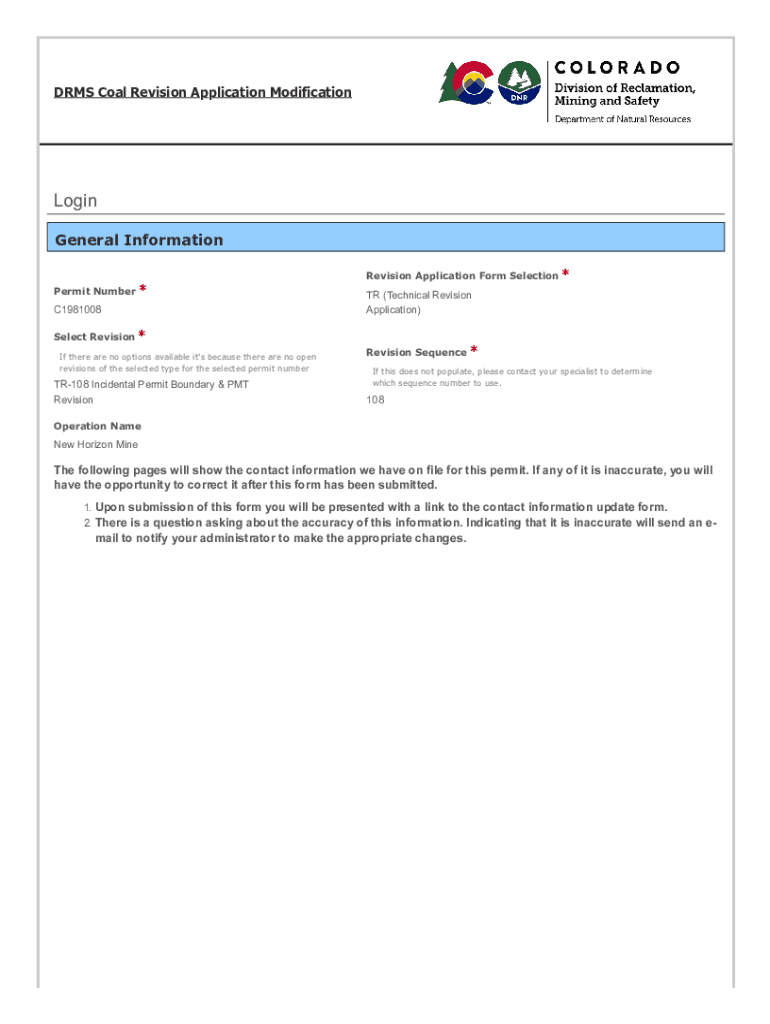 Fillable Online TR-108 Incidental Permit Boundary & PMT Fax Email Print - pdfFiller