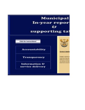 Fillable Online Municipal Budget Submission and Financial Statements ...
