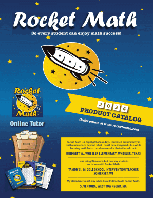 Fillable Online Rocket Math Program Fax Email Print - pdfFiller