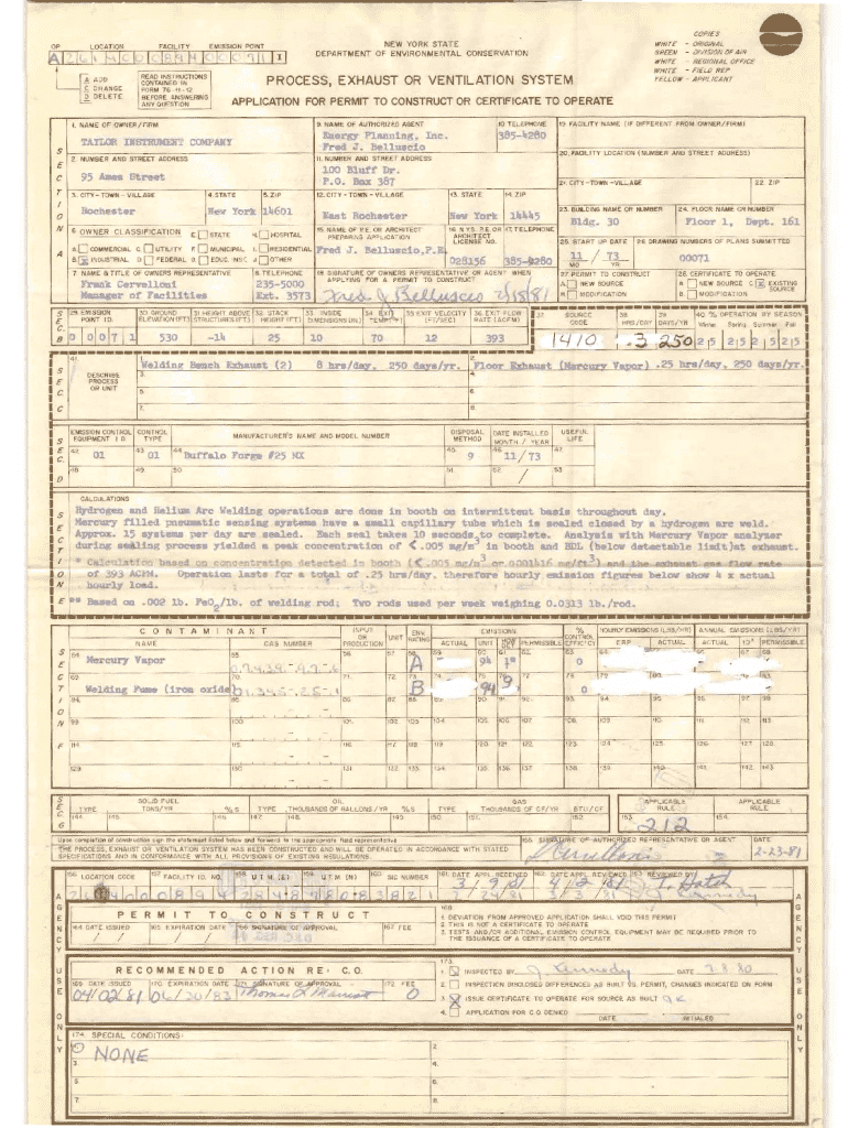 Fillable Online SEQR - Full Environmental Assessment form ... - NY.gov ...