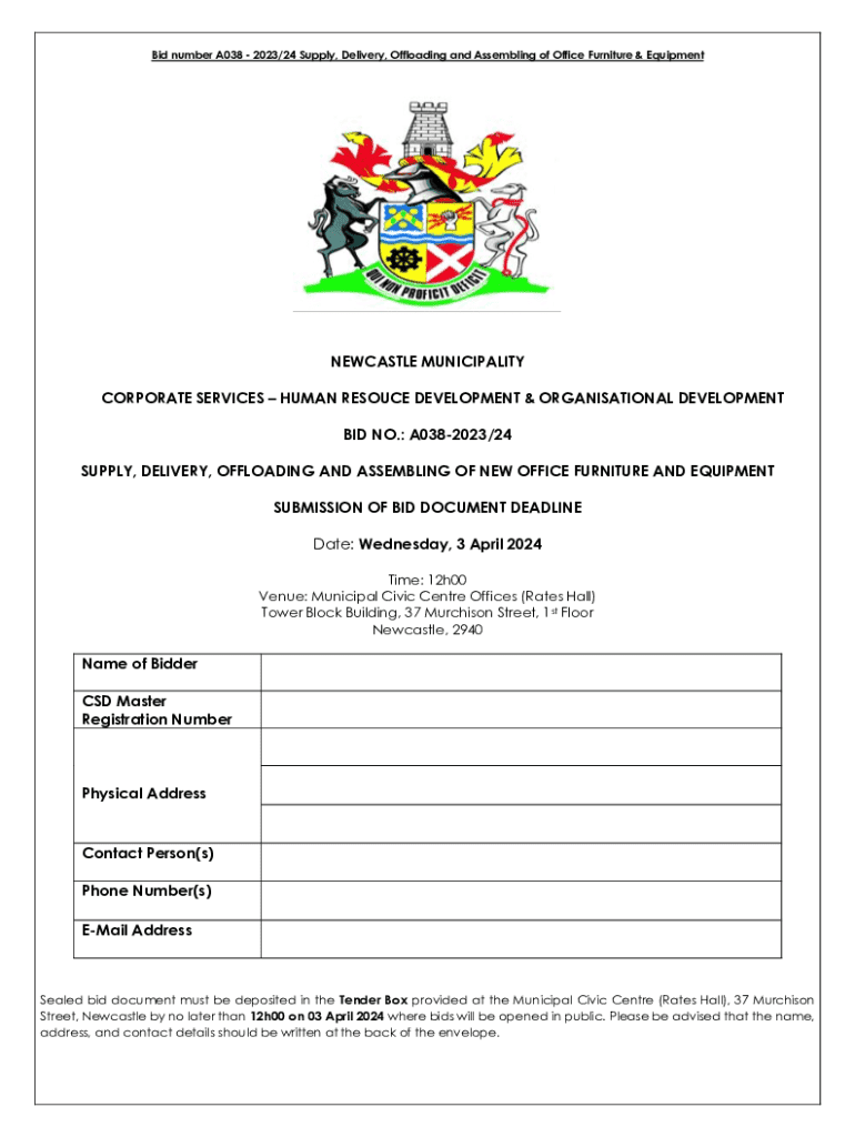 Fillable Online Supply, Delivery, Offloading and Assembling of New ...