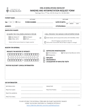 Fillable Online Oral & Maxillofacial Radiology Fax Email Print - pdfFiller