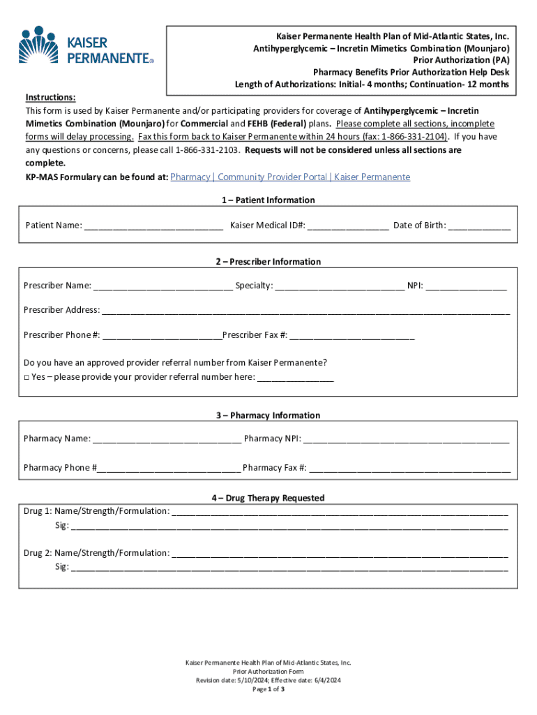 Fillable Online Prior Authorization (PA) Form for ...