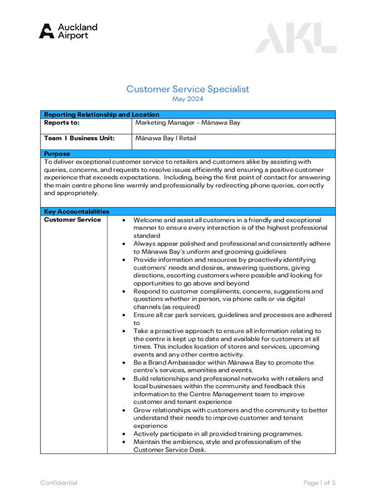 Fillable Online Is Customer Service Dead or Just a Strategic Company ...