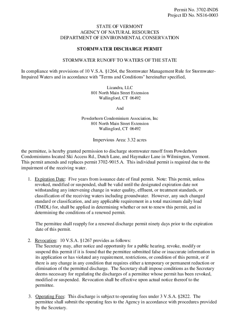 Fillable Online Permit No. 3702-inds Fax Email Print - pdfFiller