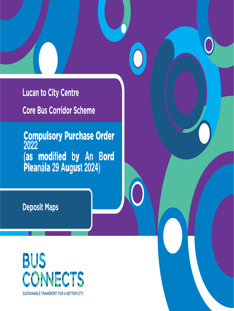 Fillable Online Lucan to City Centre Core Bus Corridor Scheme Fax Email ...
