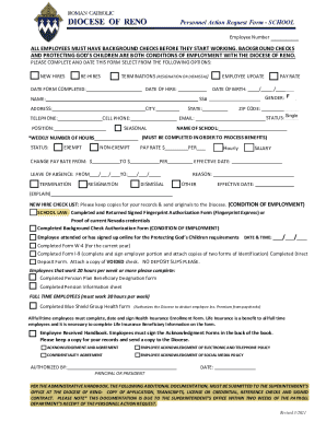 Fillable Online Personnel Action Request Form Fax Email Print - pdfFiller