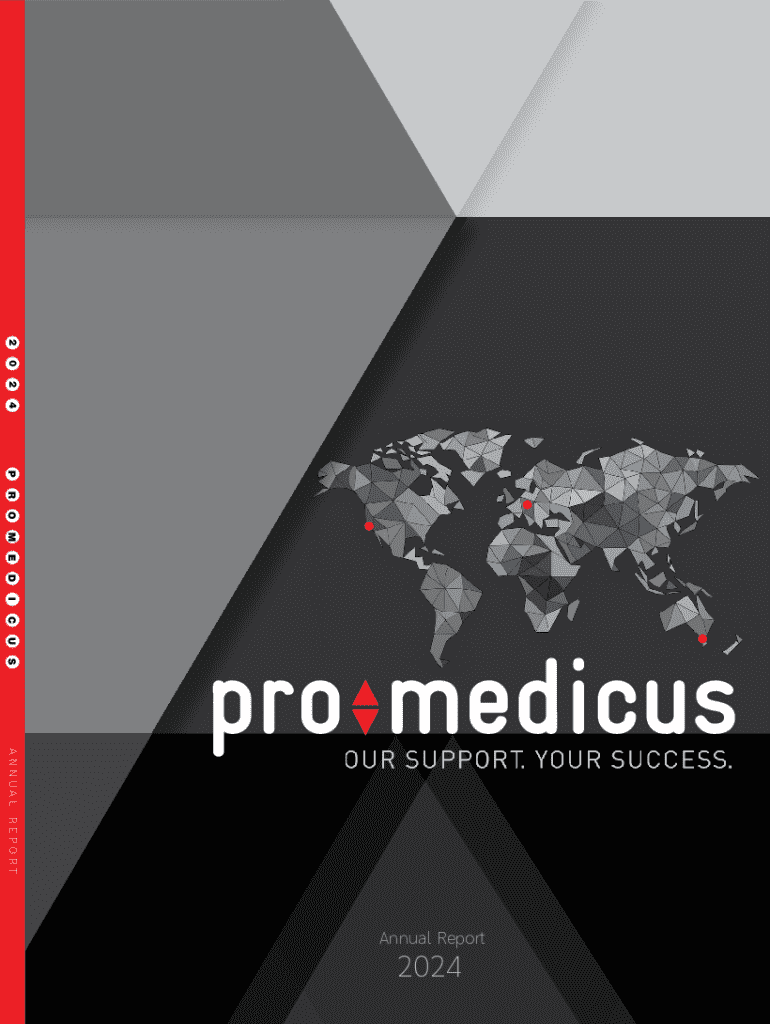 Fillable Online Pro Medicus Annual Report 2024 Fax Email Print - pdfFiller