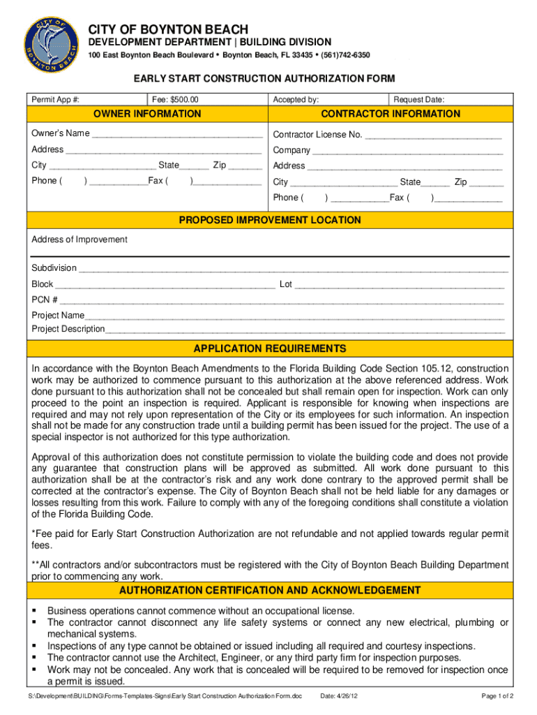 Fillable Online DEVELOPMENT DEPARTMENT BUILDING DIVISION Fax Email ...