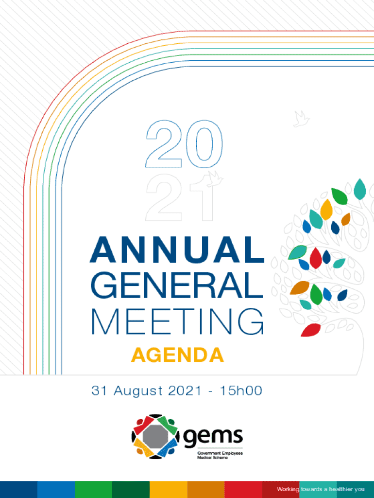 Fillable Online 14th Annual General Meeting of Gems Fax Email Print ...