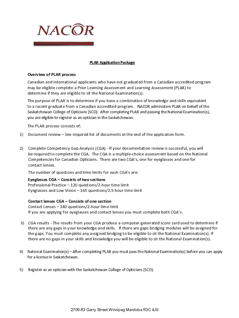 Fillable Online PLAR-application-form-BC.pdf Fax Email Print - pdfFiller
