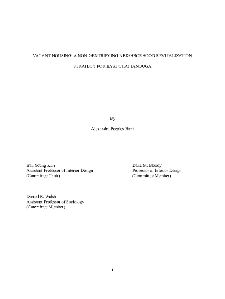 Fillable Online Thesis by Alexandra Peeples Hunt Fax Email Print ...