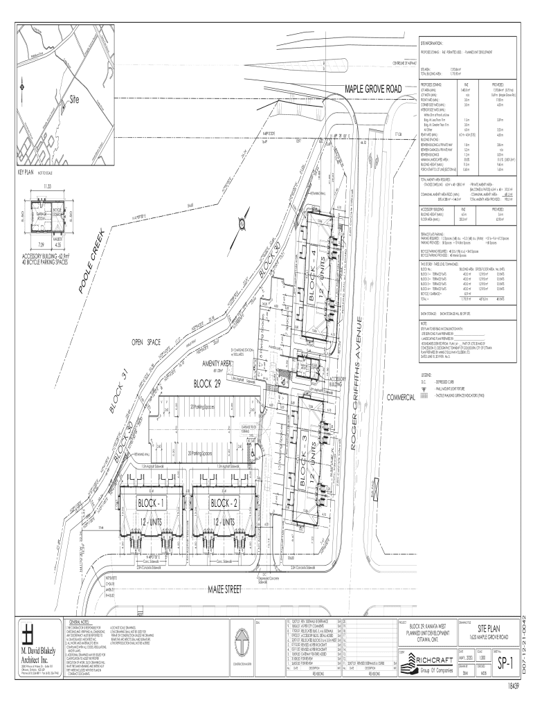 Fillable Online Zoning Site Plan for Planned Unit Development Fax Email ...