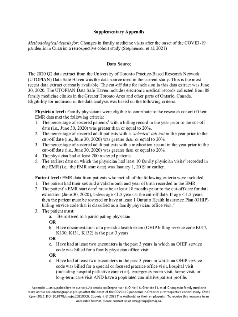 Fillable Online (PDF) Changes in the top 25 reasons for primary care visits ... Fax Email Print ...