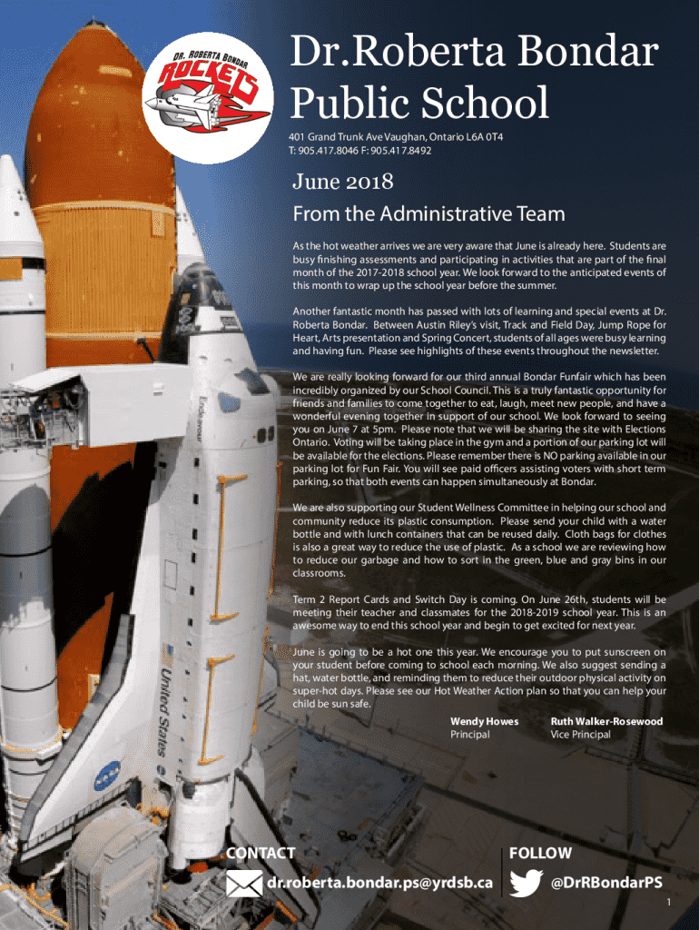 Fillable Online Driving directions to Dr. Roberta Bondar Public School ... Fax Email Print ...