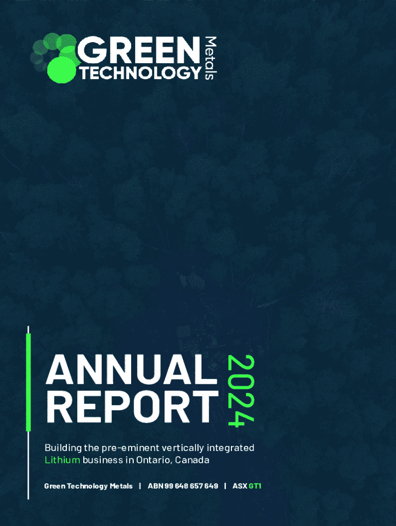 Fillable Online Green Technology Metals set to turn a paper mill into ... Fax Email Print ...