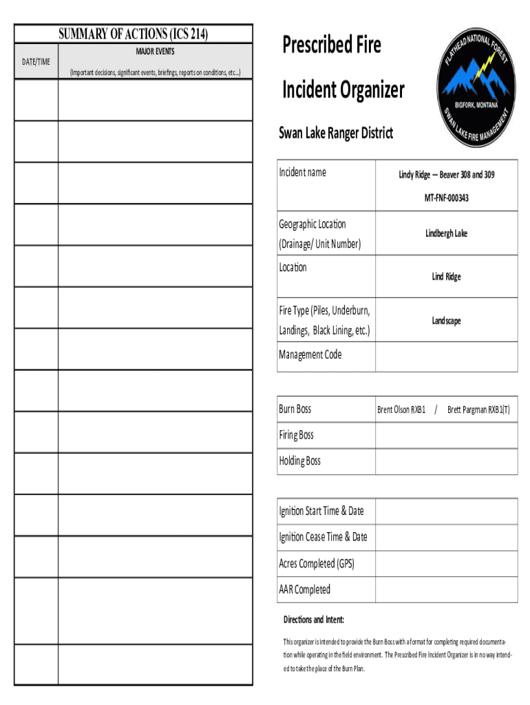 Fillable Online Summary of Actions Fax Email Print - pdfFiller