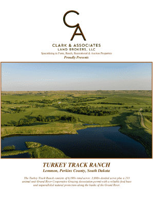 Fillable Online Turkey Track Ranch Property Listing Fax Email Print ...