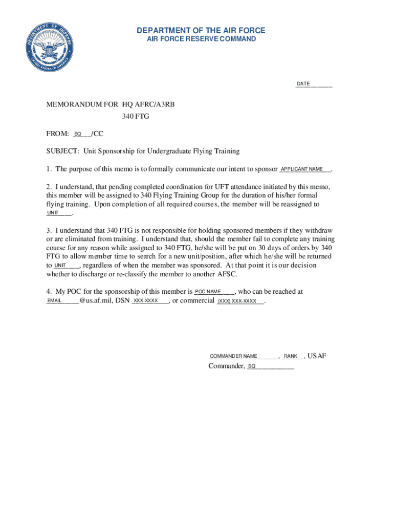 Fillable Online 340th Flying Training Group claims Twenty-Second Air ... Fax Email Print - pdfFiller