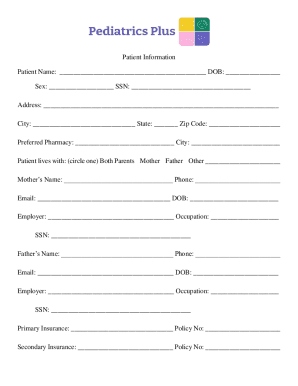 Fillable Online Patient Information and Consent Document Fax Email ...