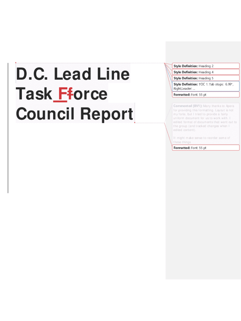 Fillable Online How Do I Format The Toc2 And Or The Heading2 Styles In