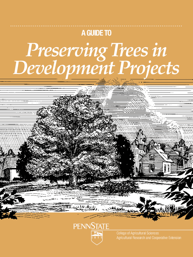 Fillable Online Tree Preservation and Replacement Resource Guide Fax ...