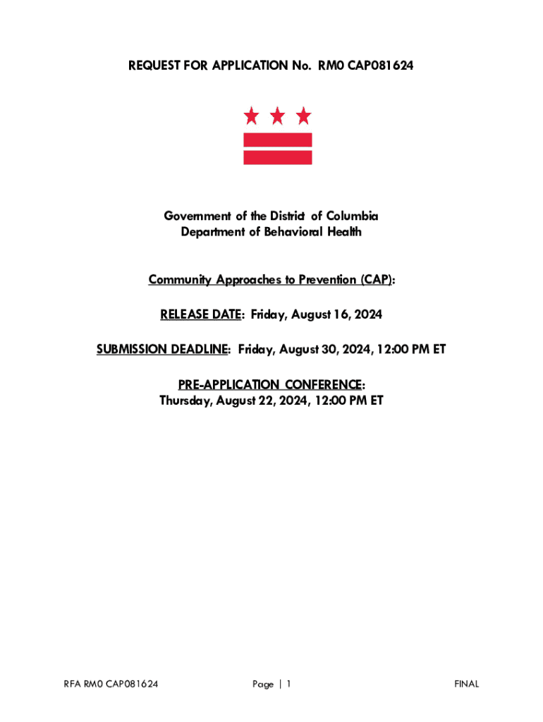 Fillable Online Community Approaches to Prevention (cap) Fax Email Print - pdfFiller