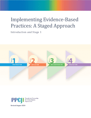 Fillable Online Implementing Evidence-based Practices: a Staged Approach Fax Email Print - pdfFiller