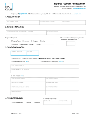 Fillable Online Expense Payment Request Fax Email Print - pdfFiller