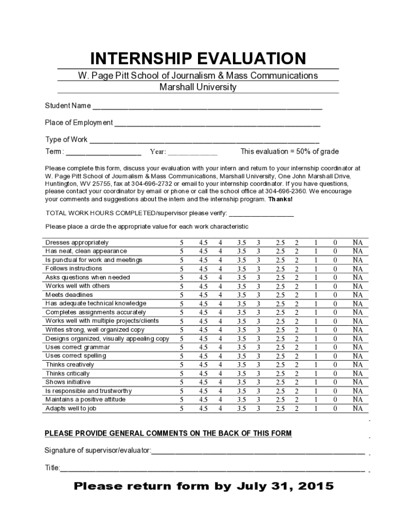 Fillable Online W. Page Pitt School of Journalism & Mass Communications Fax Email Print - pdfFiller