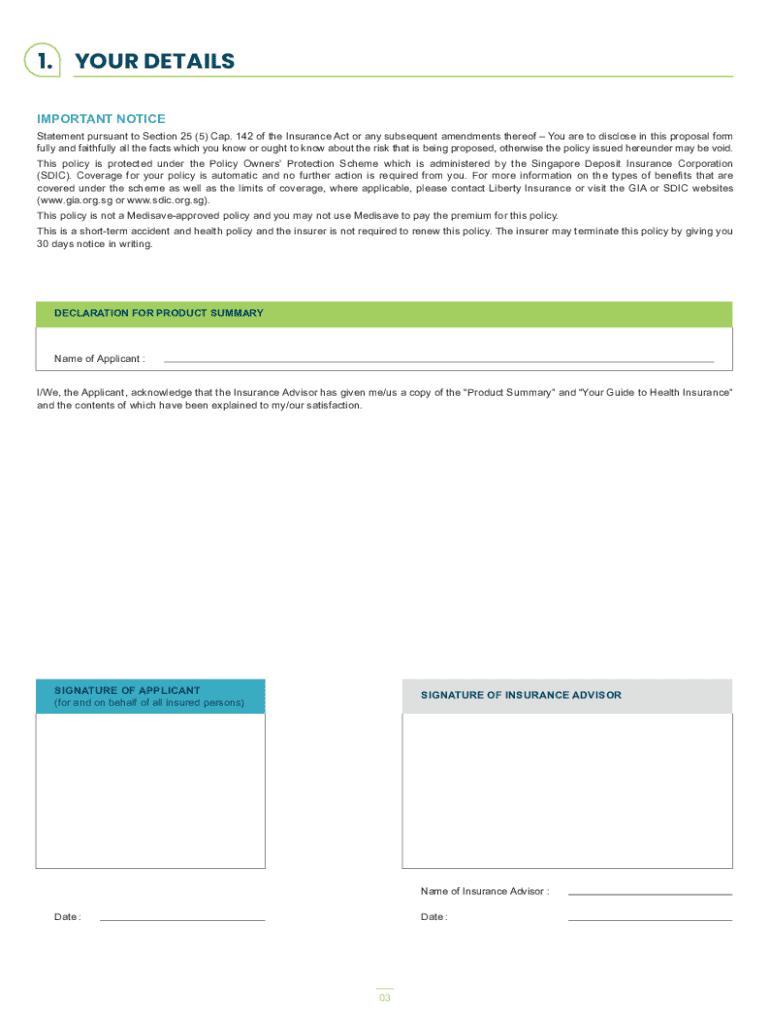 Fillable Online Continuous Personal Medical Exclusions Application Fax ...