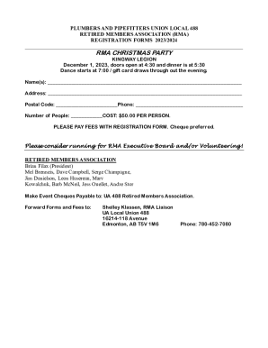 Fillable Online Plumbers and Pipefitters Union Local 488 Retired ...