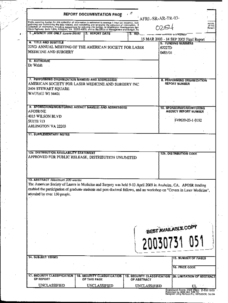 Fillable Online Estimating Reporting Burden for Statistical Surveys Fax ...