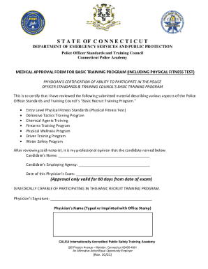 Fillable Online Physician’s Certification of Ability to Participate in ...