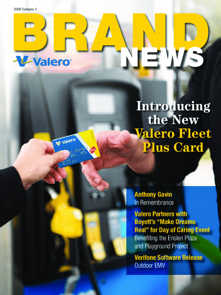 Fillable Online Valero Fleet Fuel CardsFill Your Tank. Fuel Your ...